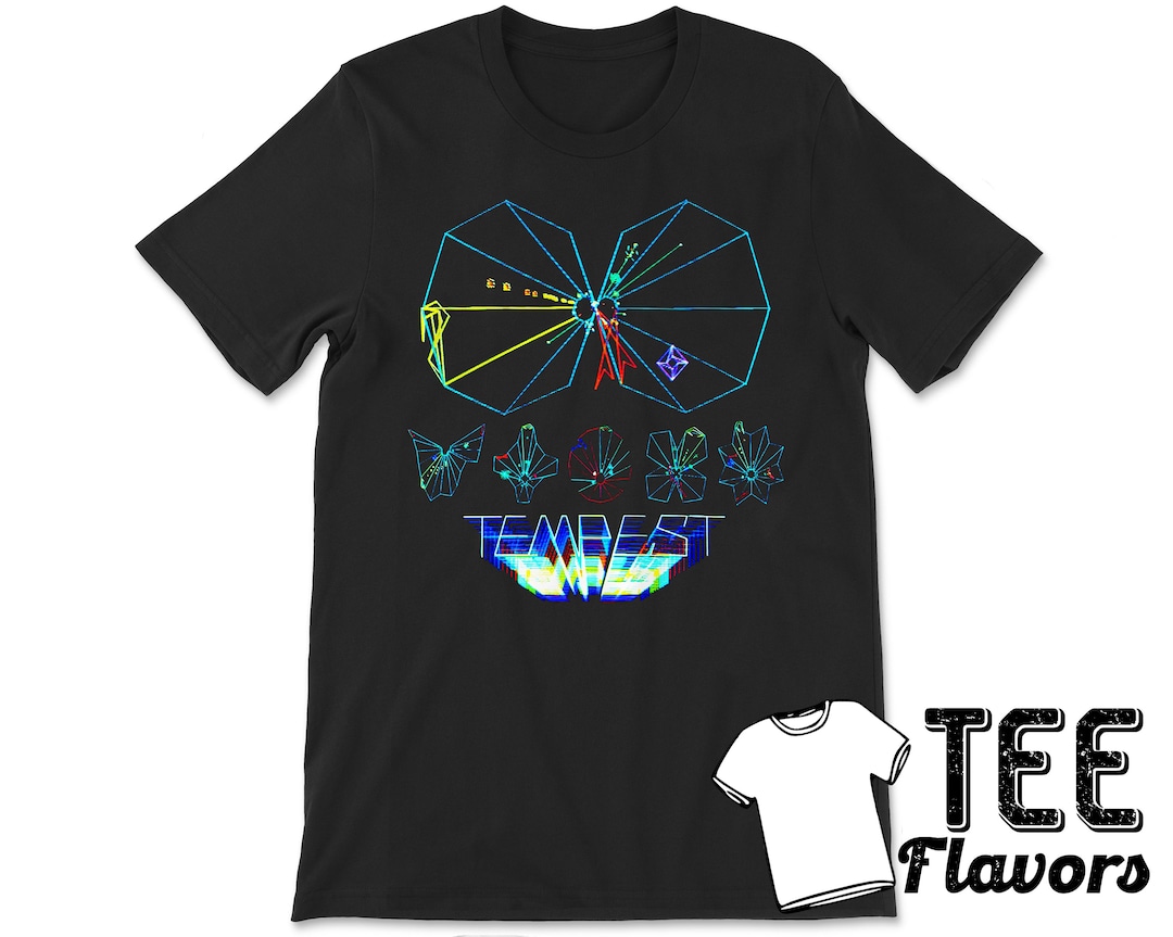 Retro Atari Tempest Arcade Video Game Tee / T-shirt - Etsy