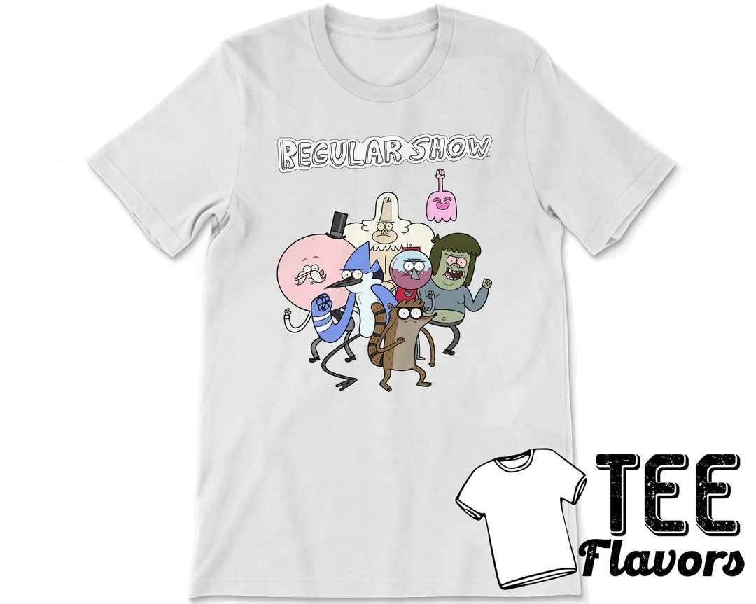 Regular Show Cartoon Network Tee / T-shirt - Etsy