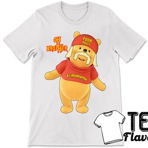 Bearamania Disney Winnie the Pooh Hulk Hogan Tee / T-shirt - Etsy