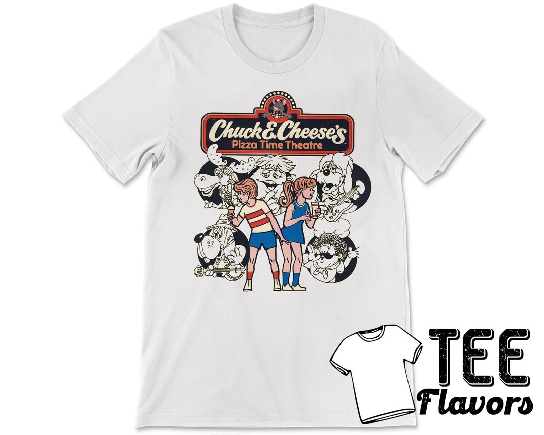 Chuck E Cheese's Pizza Time Theatre Vintage Tee / T-shirt - Etsy