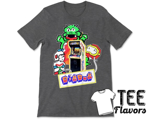 Dig Dug Atari Retro Arcade Video Game Tee / T-shirt | Etsy