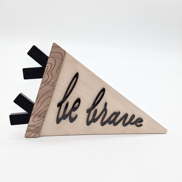 Brave Sign - Etsy