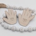 Your Child's Handprint Magnet - Keepsake, Kid's Handwriting, Hand ...