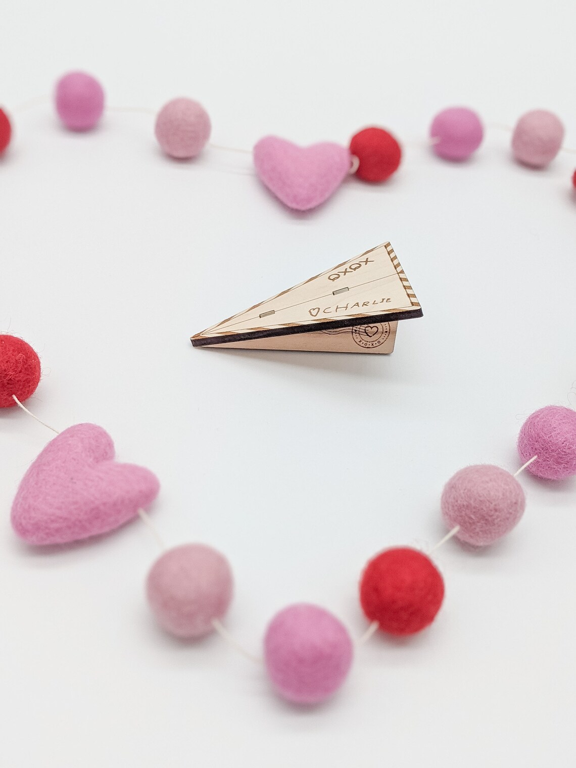 Paper Airplane Valentine Love Letter Custom Keepsake | Etsy