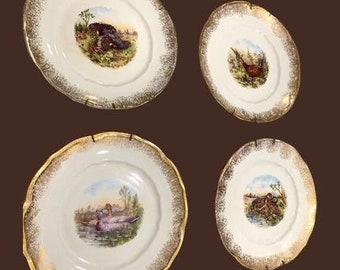 Bird Hunting Plates - Etsy