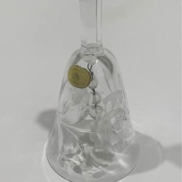 Crystal Glass Bell - Etsy