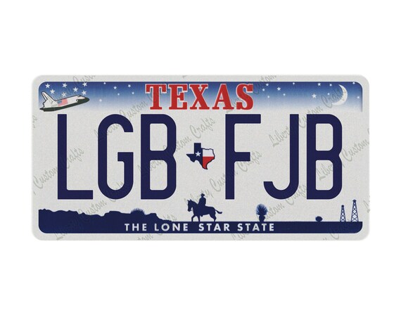 Souvenirs & Events Memorabilia Let’s go brandon License plate Art ...