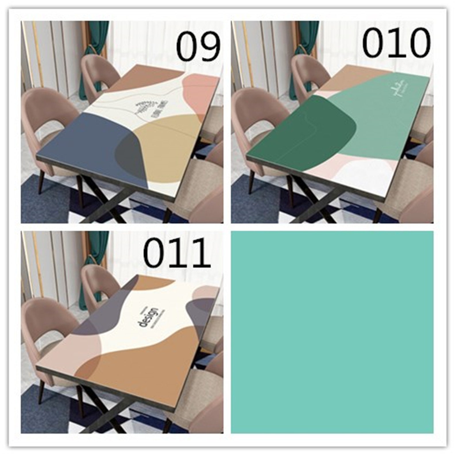 Nordic Leather Tablecloth Waterproof Oil-proof Heat-resistant - Etsy