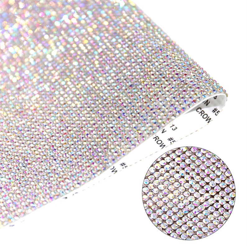 Self-adhesive Rhinestones Applique Sticker DIY Sticker - Etsy