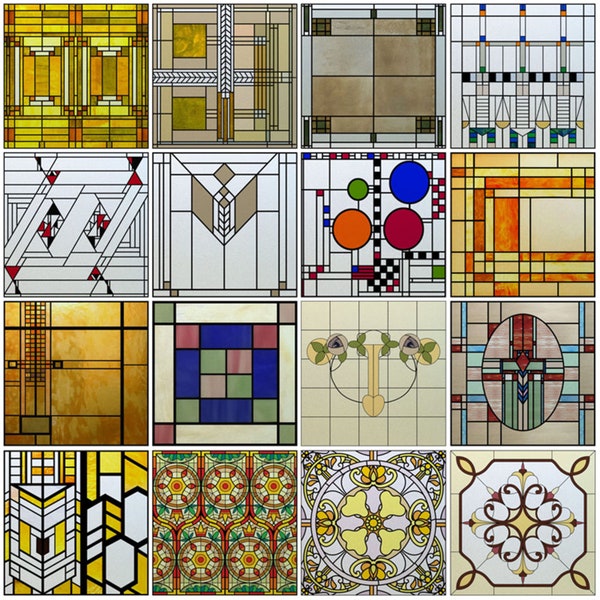 Stain Glass Window Film - Etsy