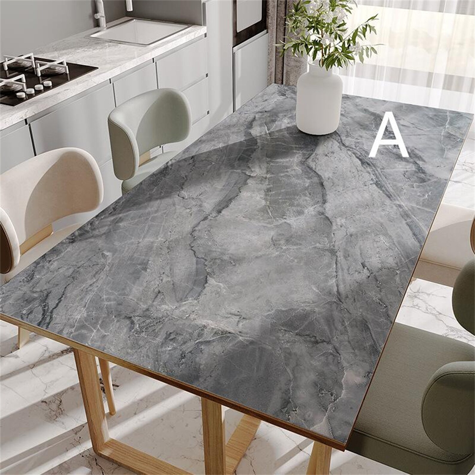 Marble Pattern Tablecloth Custom Square Rectangle Table Cover - Etsy