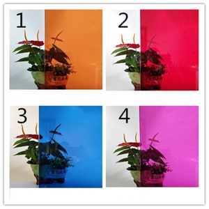 Colored Decorative Glass Film Insulation Sunscreen Proof Membrane Bi ...