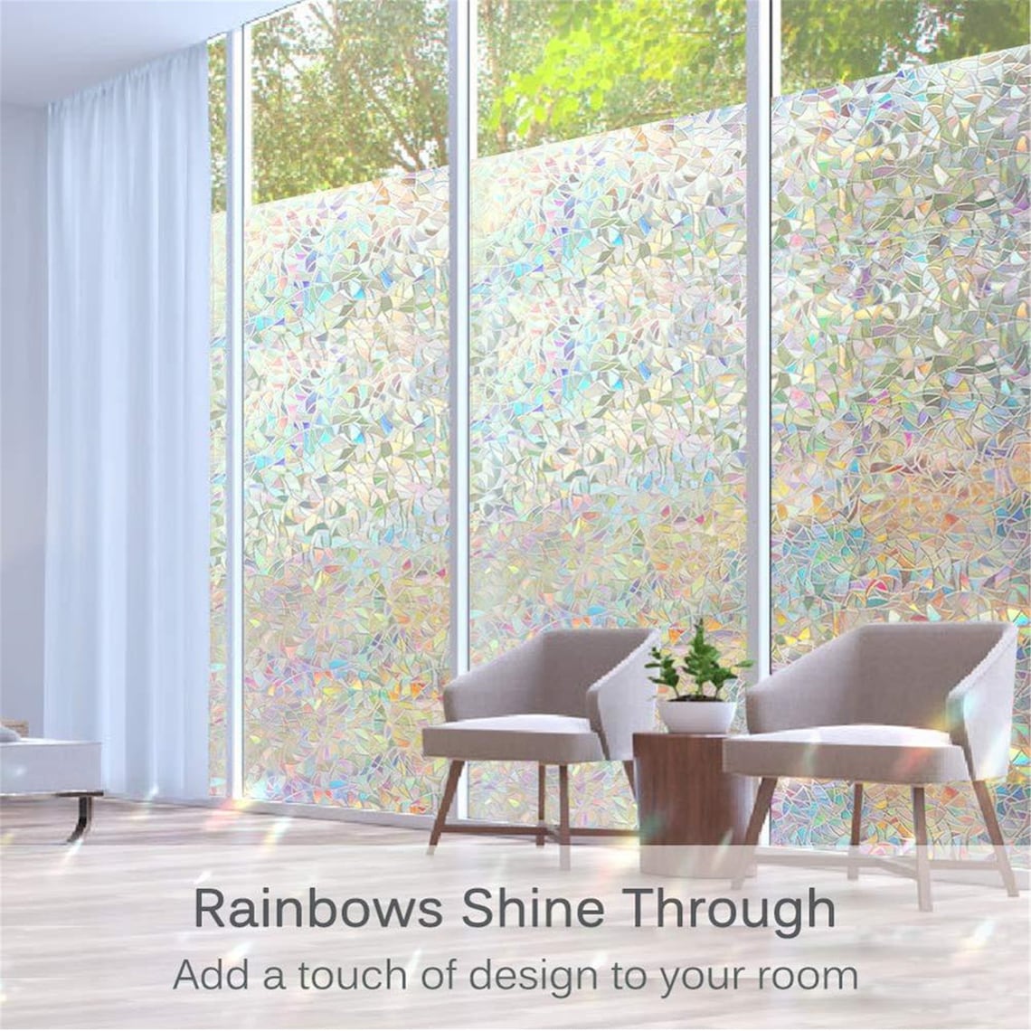Window Privacy Film Static Window Clings Vinyl 3D Window - Etsy
