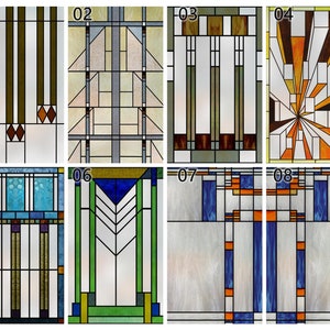 Window Film Frosted Stained Glass Filmscustomized Privacy - Etsy