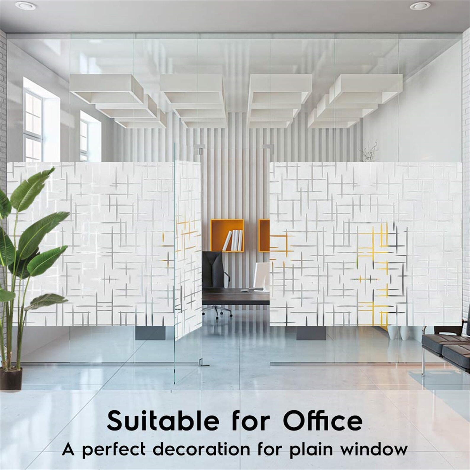 3D Decorative Window Self-adhesive Privacy Film Anti-uv | Etsy