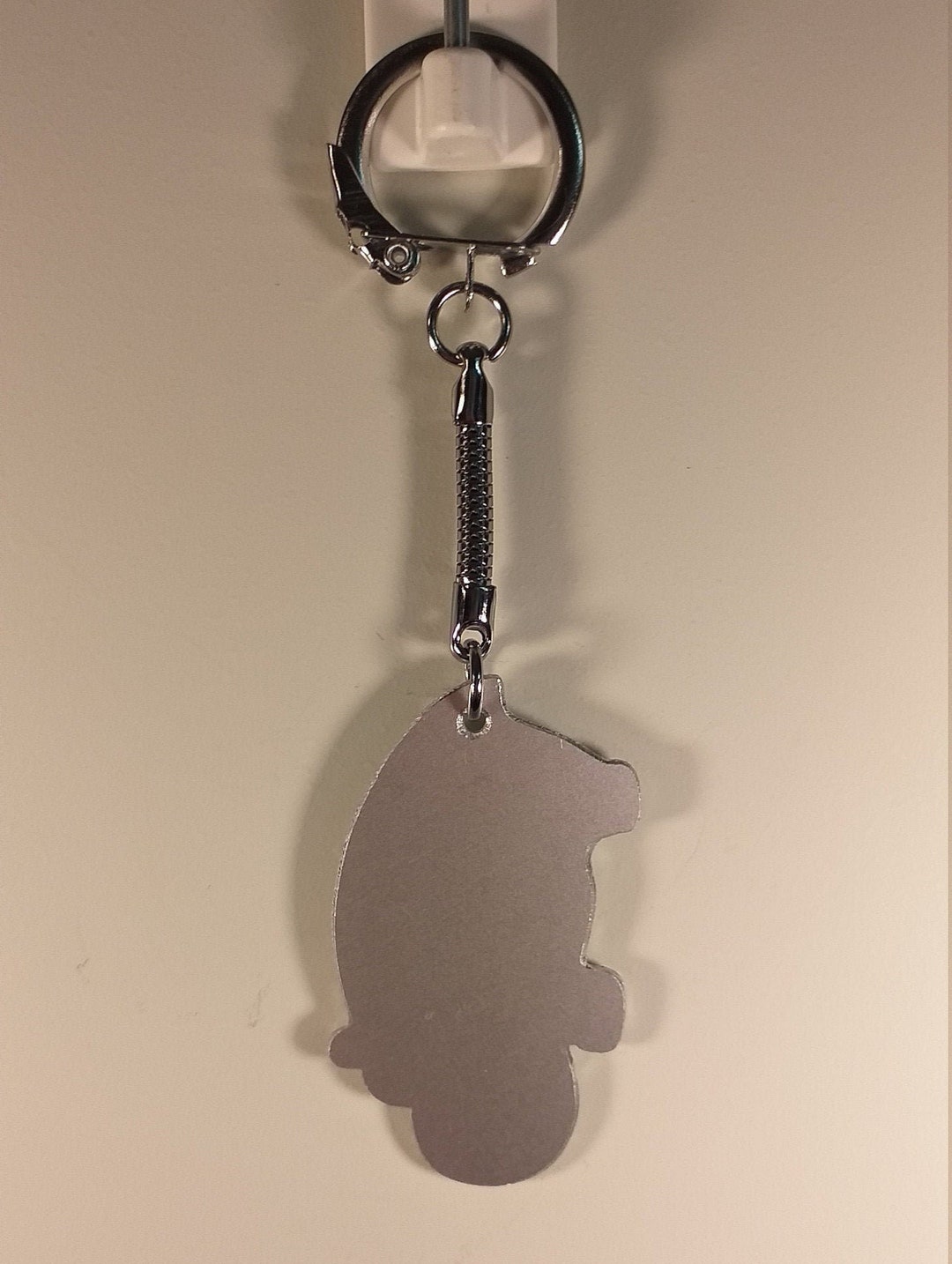 Recycled Aluminum Hippopotamus Keyring Cut and Engraved by Hand - Etsy