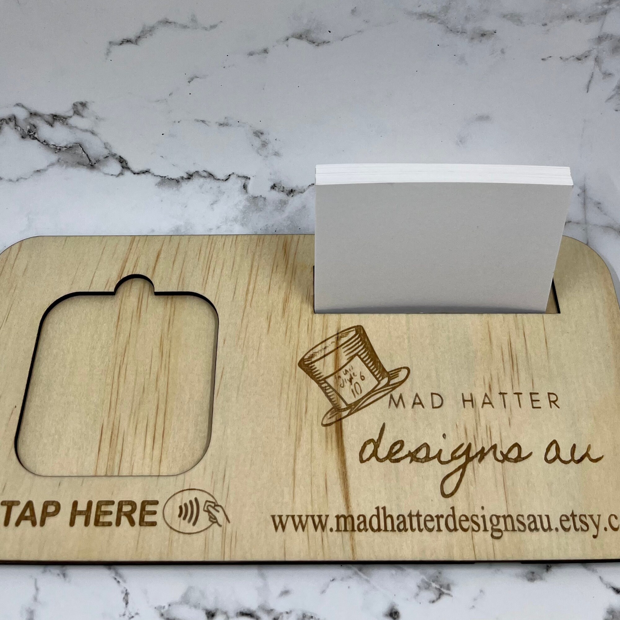 Personalised Square Reader Dock for Business-market - Etsy