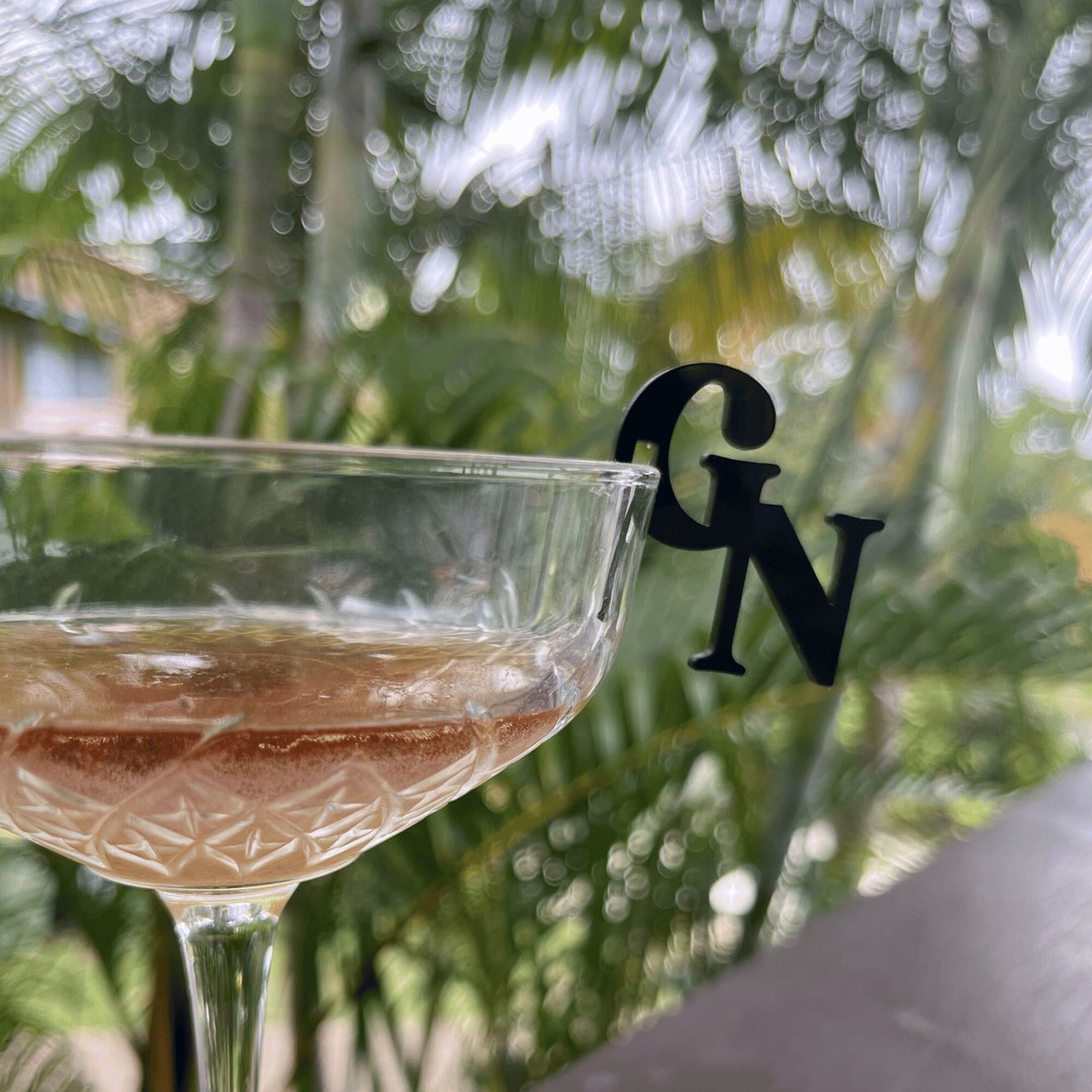Personalised Drink Tags-custom Cocktail Tags-wedding Decor-party Decor ...