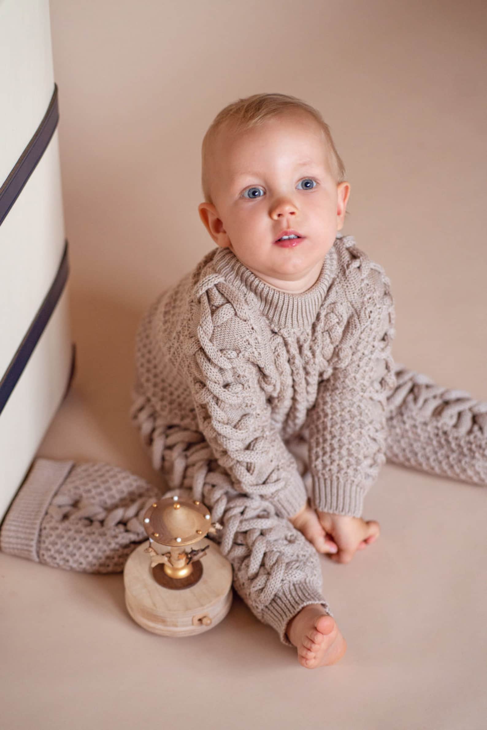 Sitter Baby Suit Baby Girl Suit Knitted Baby Suit Wool - Etsy
