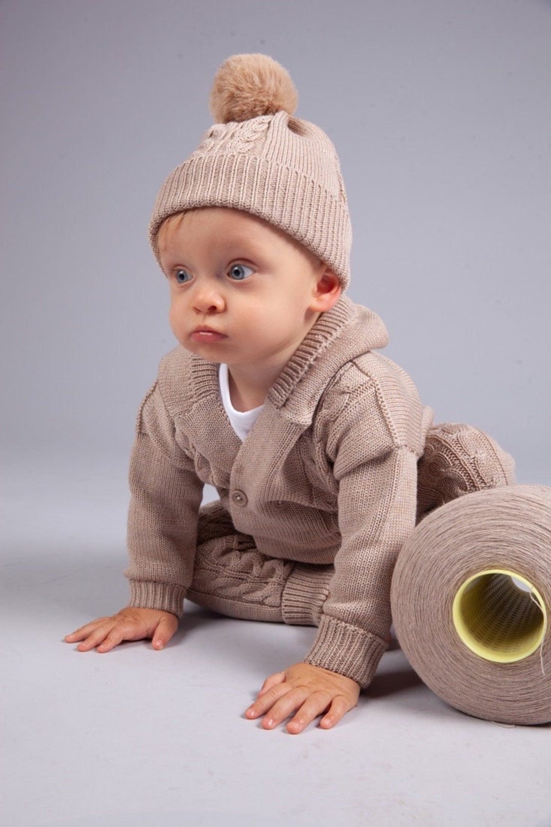 Sitter Baby Set - Toddler Boy - Baby Boy - Baby Knitted Suit - Toddler ...