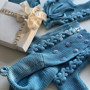 Wool Baby Suit - Knitted Baby Set - Baby Knitted Jacket - Toddler Wool ...