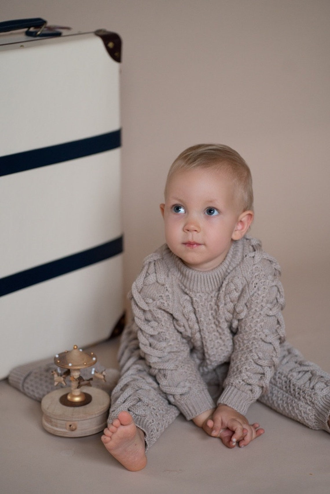 Sitter Baby Suit Baby Girl Suit Knitted Baby Suit Wool | Etsy