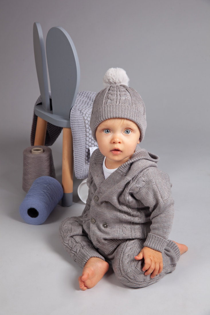 Sitter Baby Set Toddler Boy Baby Boy Baby Knitted Suit - Etsy