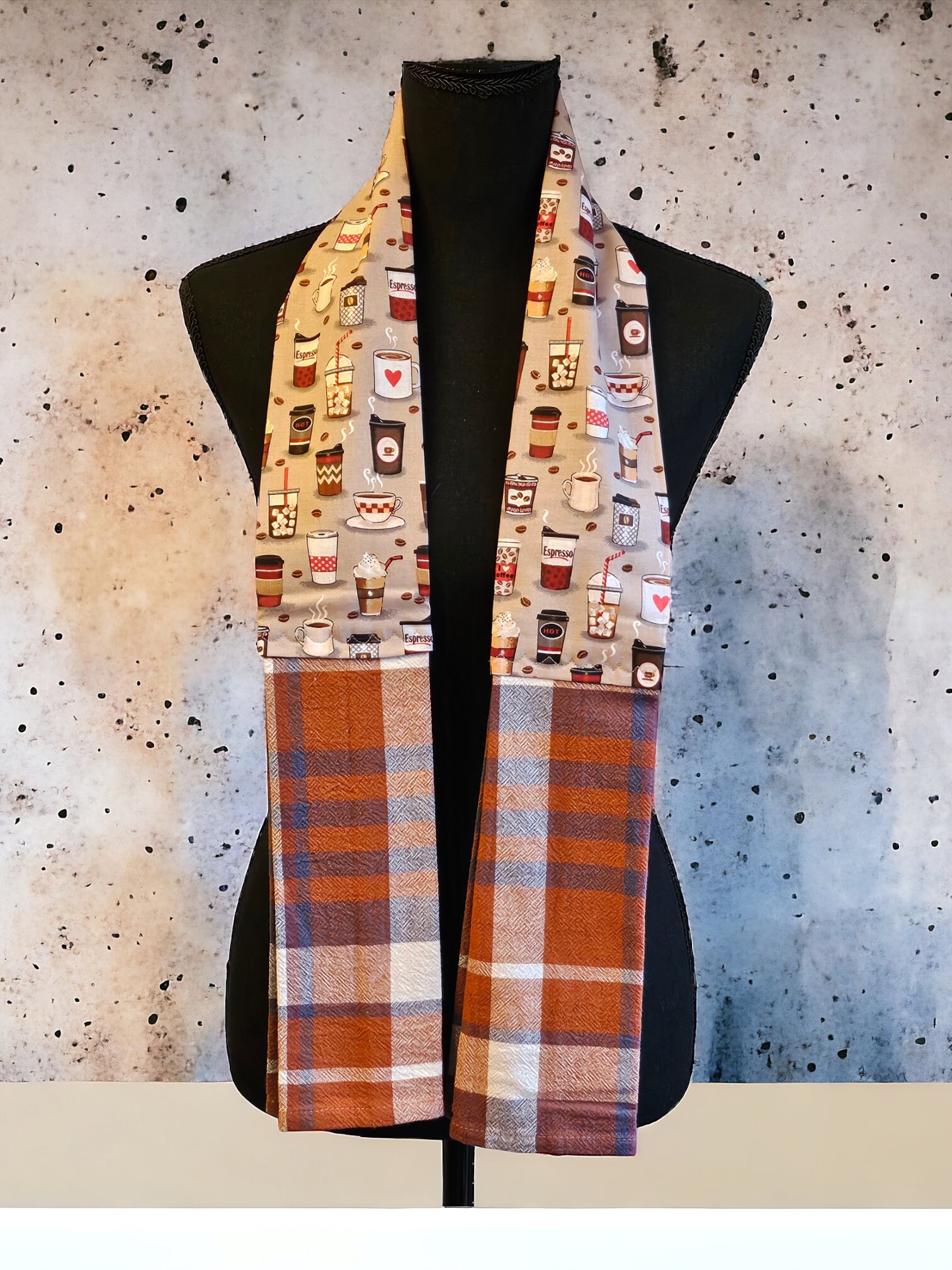 Kitchen Scarf, Kitchen Boas, Kitchen Towels, Food Themed Kitchen Scarf ...