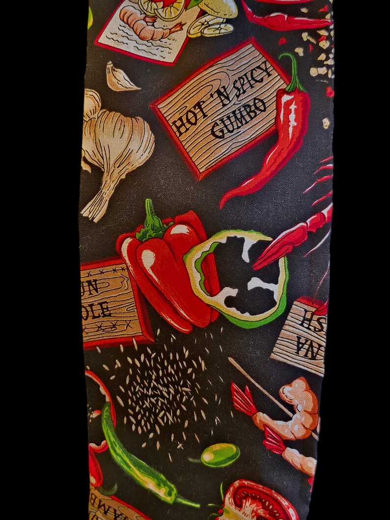 Kitchen Scarf, Kitchen Boas, Kitchen Towels, Food Themed Kitchen Scarf ...