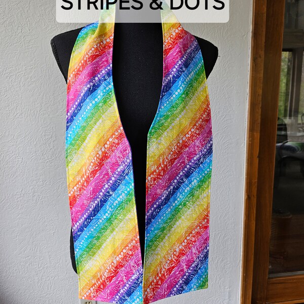 Rainbow Clergy Stole - Etsy