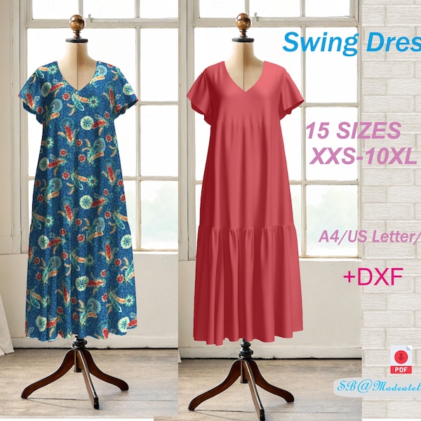 Plus Size Sewing Patterns - Etsy