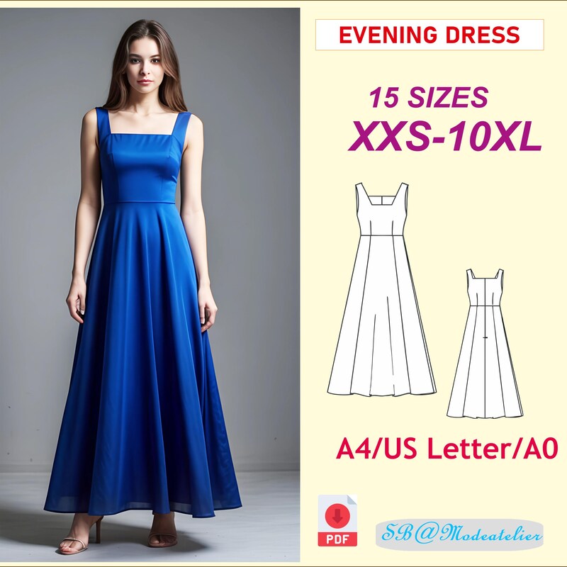 Ball Gown Pattern - Etsy