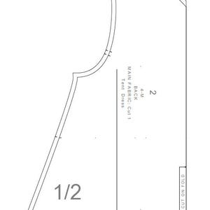 Tent Dress Sewing Pattern/oversized Dress Pattern/sleeveless Dress ...