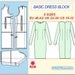 Basic Dress Block for Plus Sizes, Plus Size Sewing Pattern| Basic Bodice Block | Basic Sloper ...