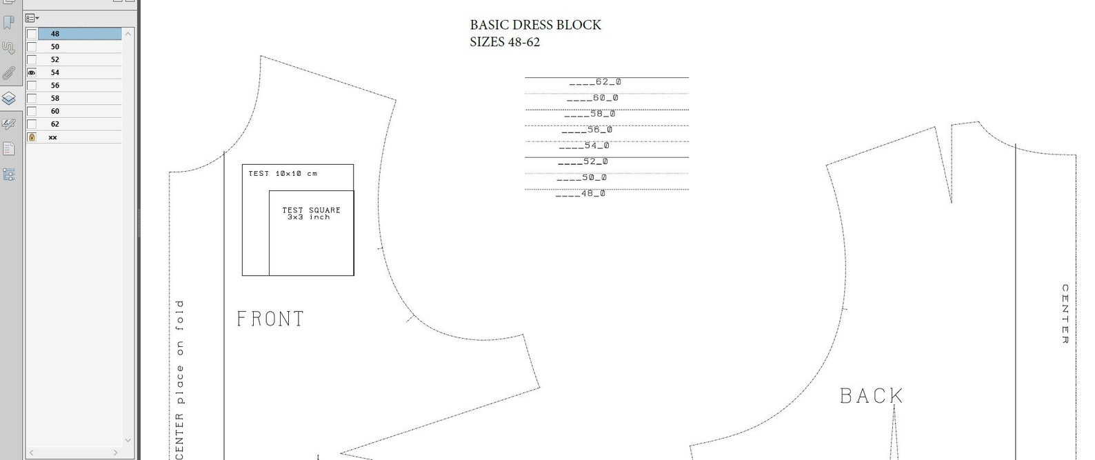 Basic Dress Block for Plus Sizes, Plus Size Sewing Pattern| Basic Bodice Block | Basic Sloper ...