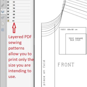 Plus Size Bodysuit Block Sewing Pattern: EU48-62 / UK 22-36 / US18-32 ...