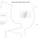 PDF Basic Dress Block Pattern 8 Sizes PDF Sewing Pattern basic Bodice ...
