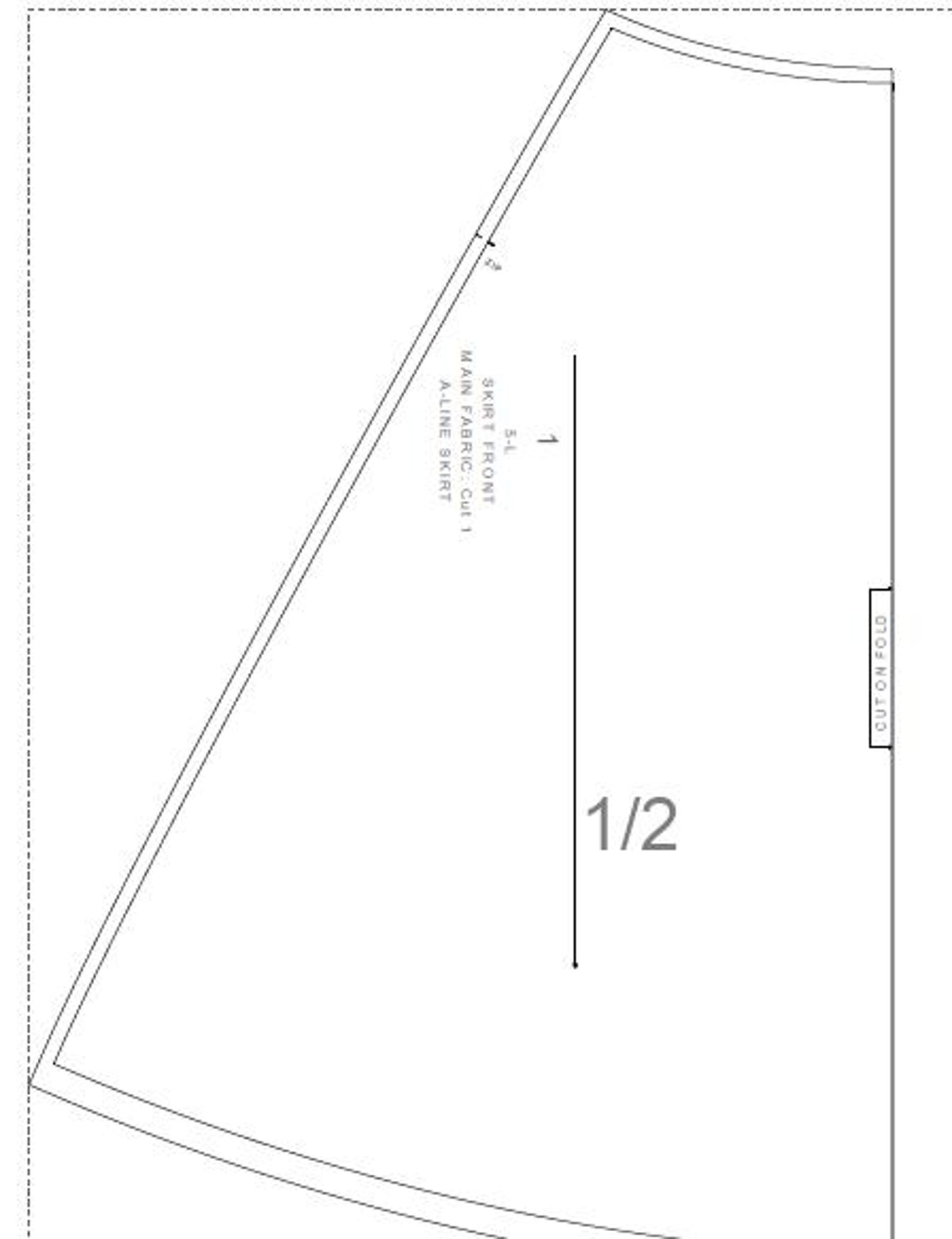 A-line Skirt Sewing Pattern/ Easy Skirt Pattern/summer Skirt Pattern/plus Size Skirt Pattern ...