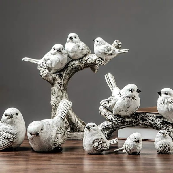 Bird Figurines - Etsy