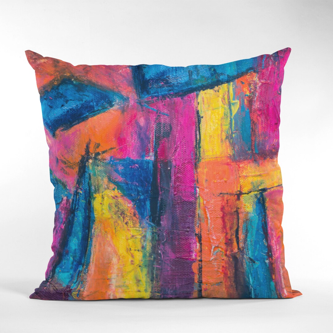 Abstract Cushion Cover, Cushion Covers UK, Pillow Covers, Throw Pillow ...