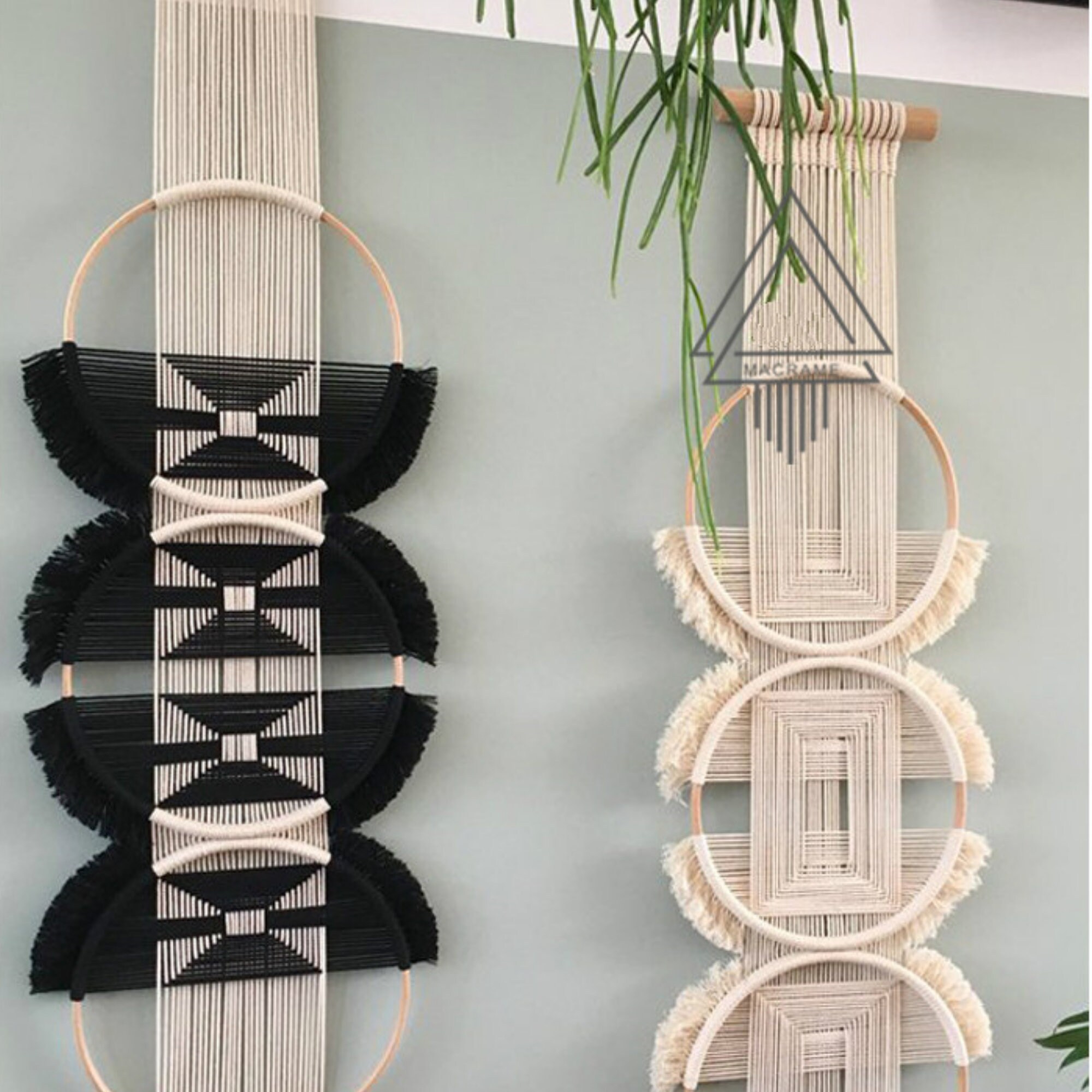 Boho Macrame Decorative Wall Hanging Living Room Bedroom | Etsy