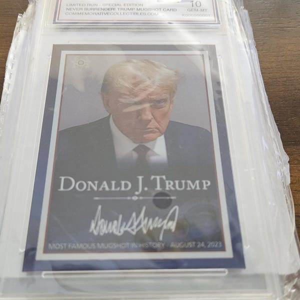Donald Trump Signed Memorabilia - Etsy