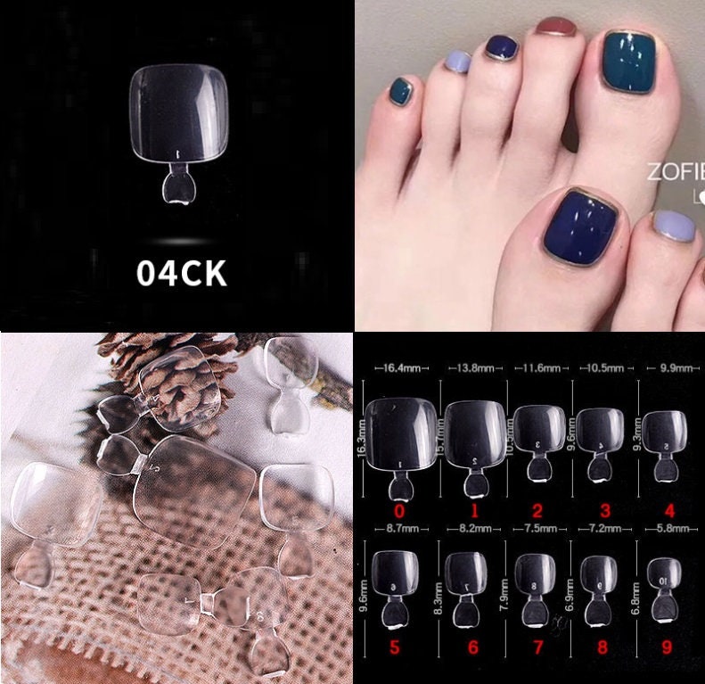 Clear Toenails