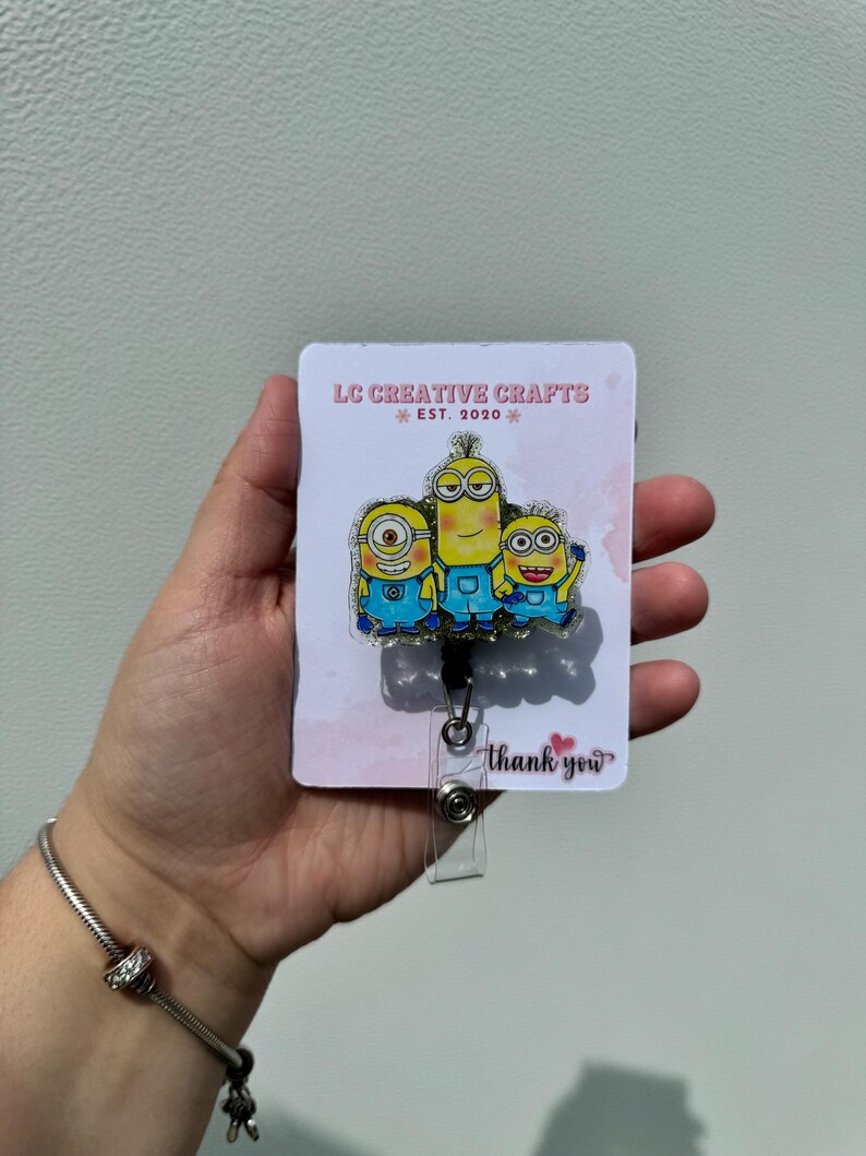Minions | Minions Badge Reels | Despicable Me | Nurse Badge Reels | ID ...