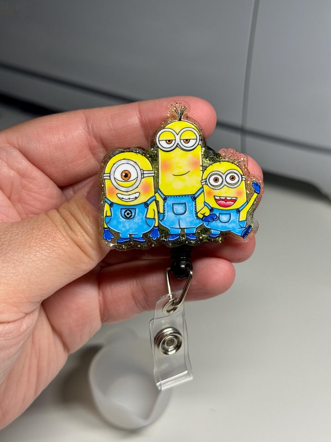 Minions Minions Badge Reels Despicable Me Nurse Badge Reels ID Holder ...