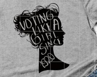 Voting Like a Girl - Etsy