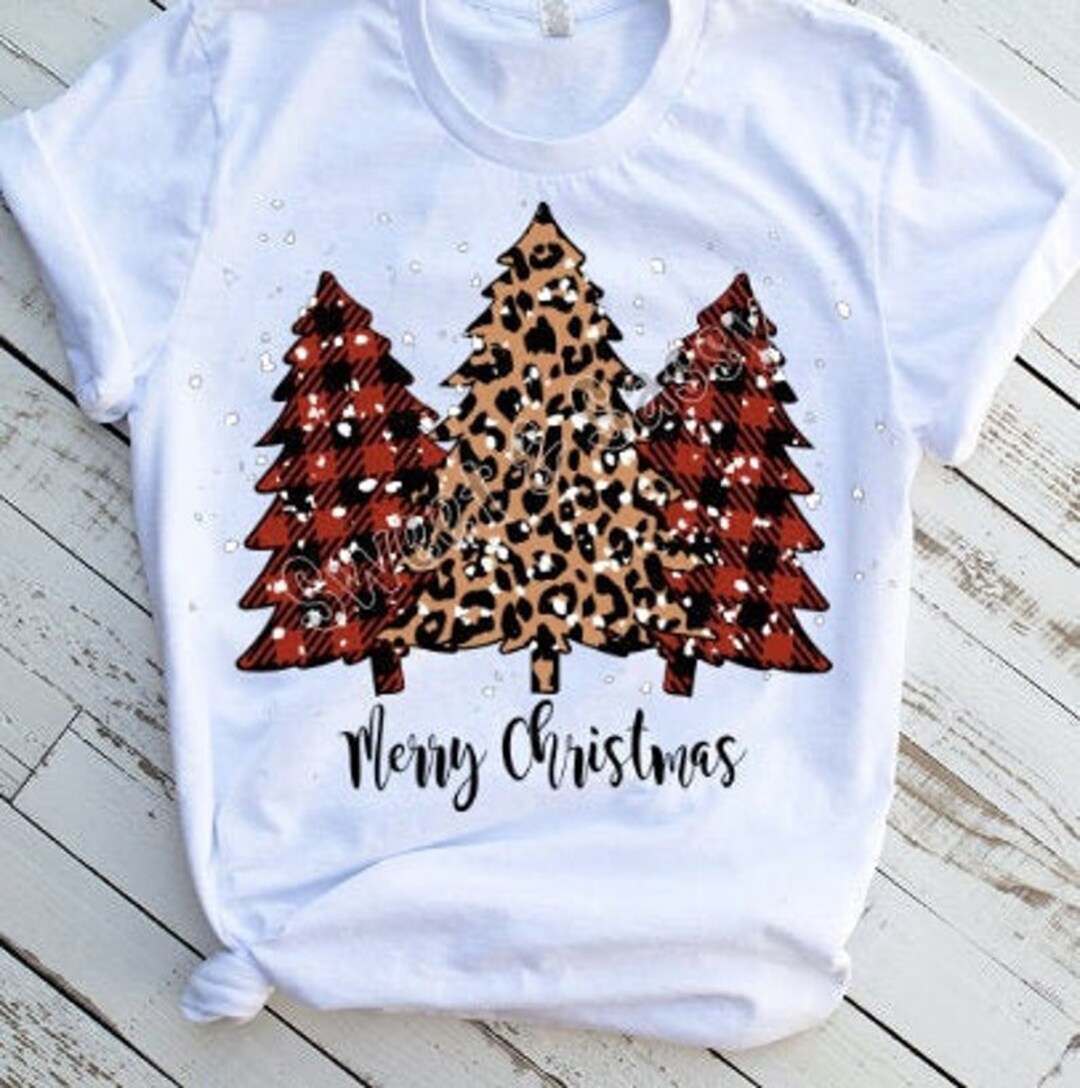 HTV Christmas Trees Ready to Press - Etsy