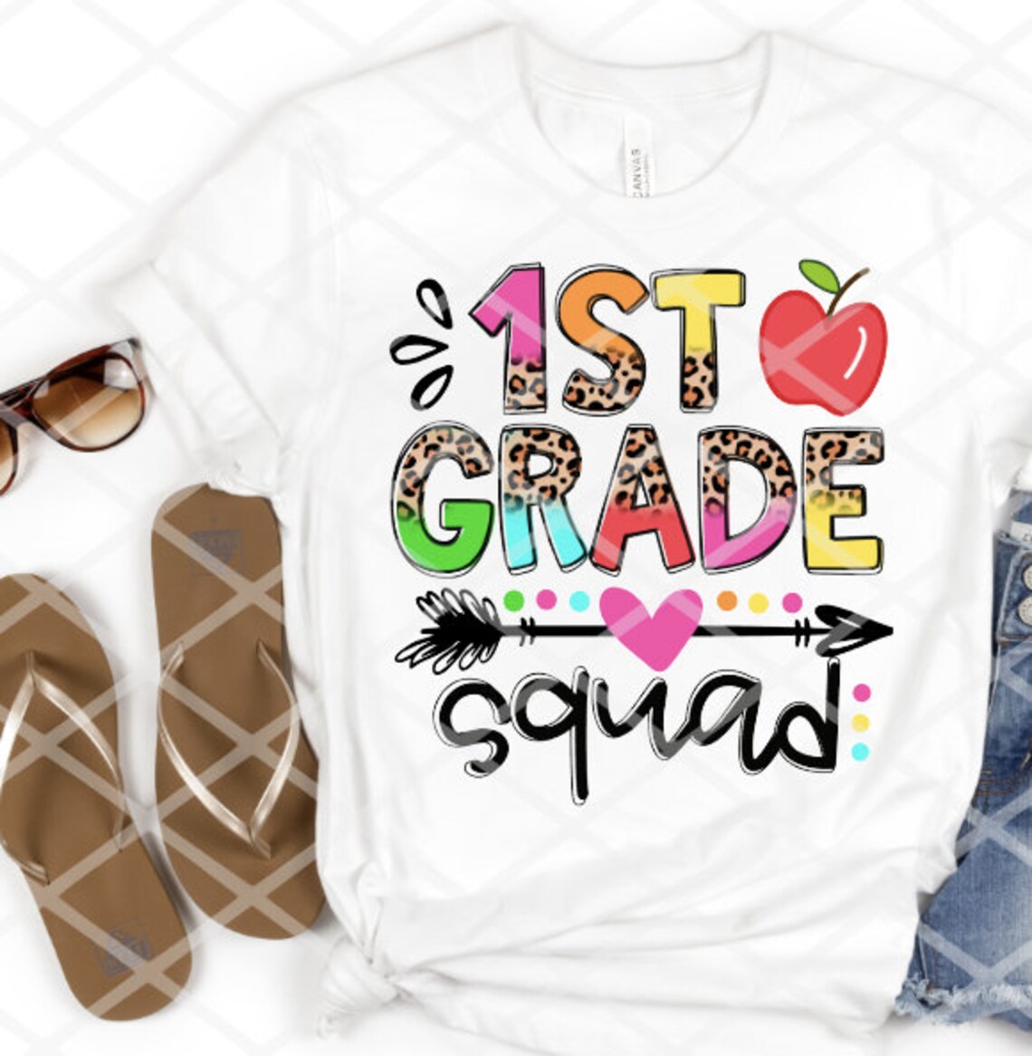 HTV Pre-k Through 4th Grade Squad Ready to Press Transfer - Etsy