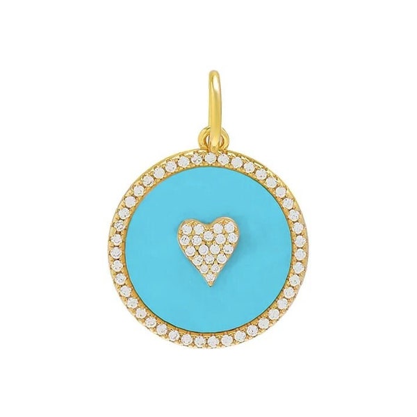 Turquoise Medallion - Etsy
