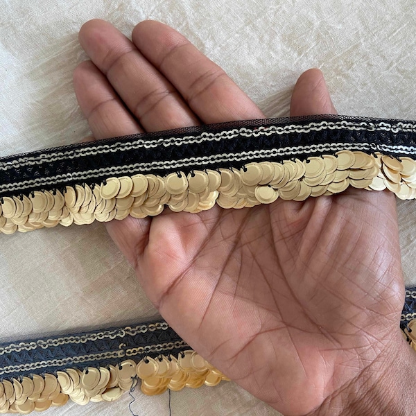 Gold Coin Trim - Etsy